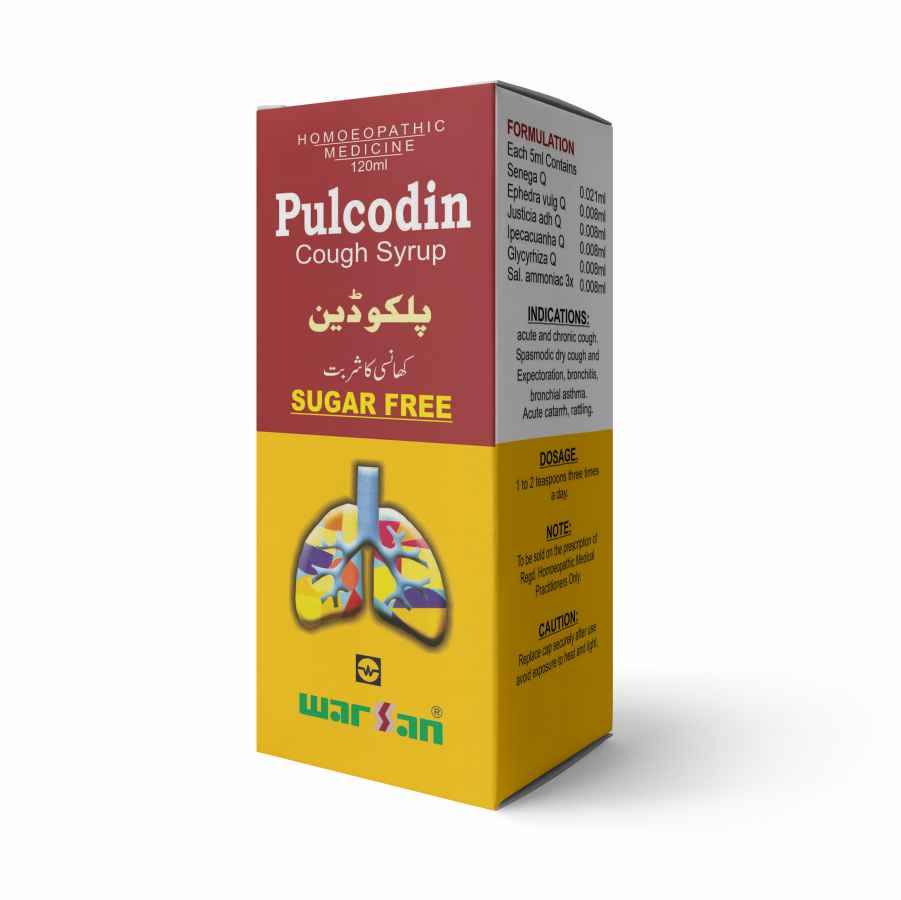 Pulcodin Syrup (Sugar Free) - Warsan